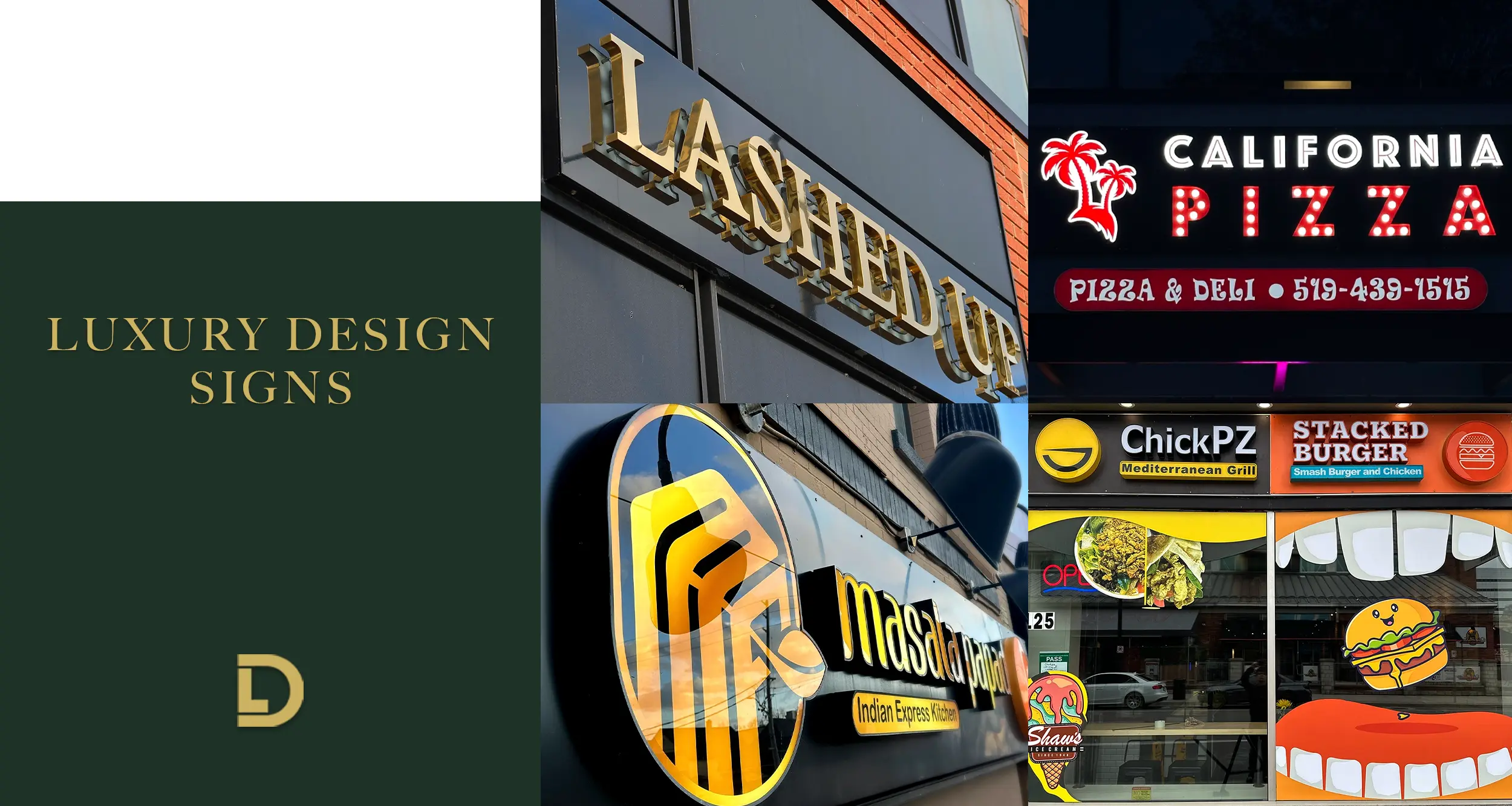 Custom Store Signs & Channel Letters in Ontario | London-Based | Luxury ...